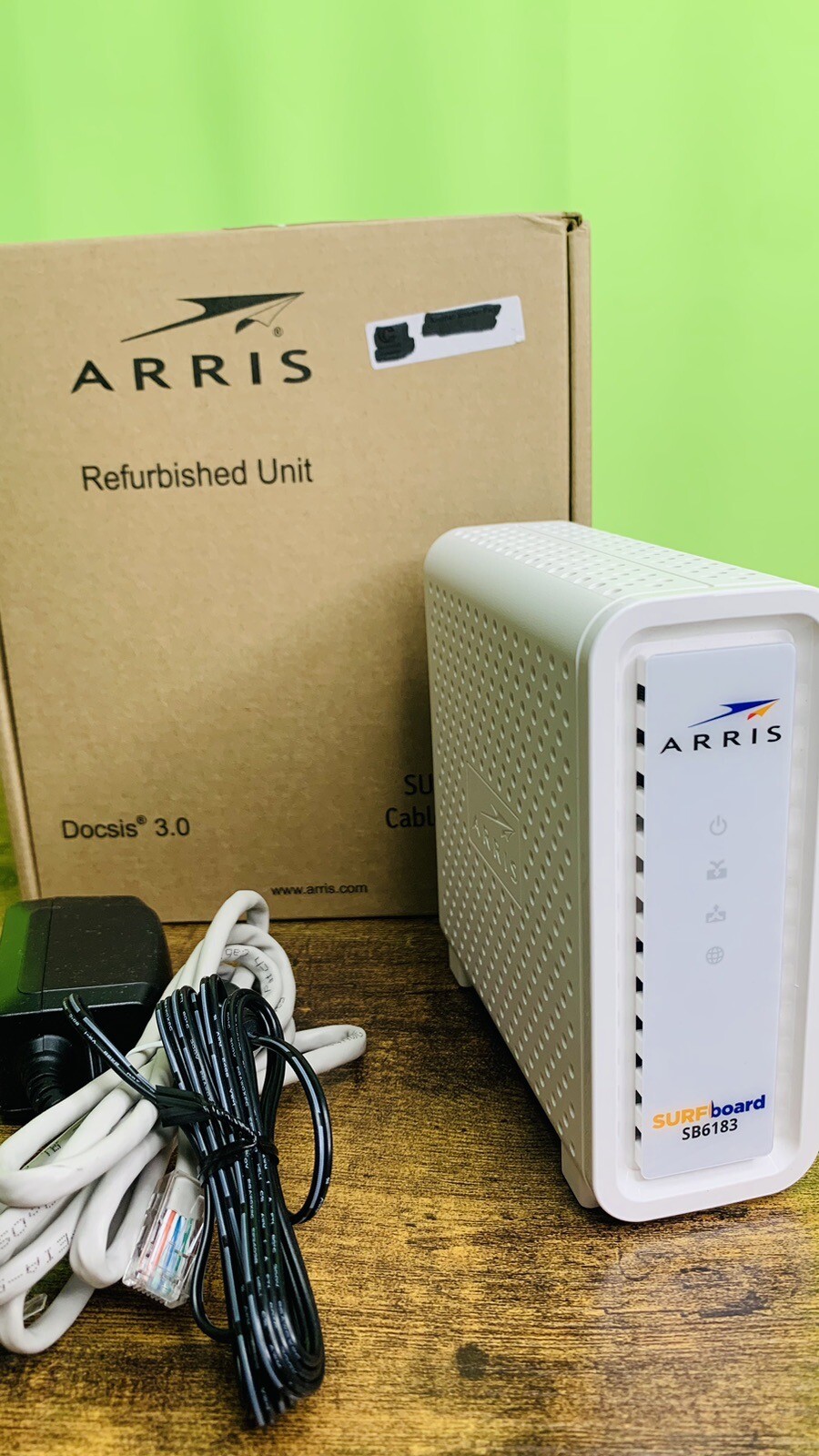 ARRIS Surfboard SB6190 - 32x8 Docsis 3.0 Cable Modem - White | eBay