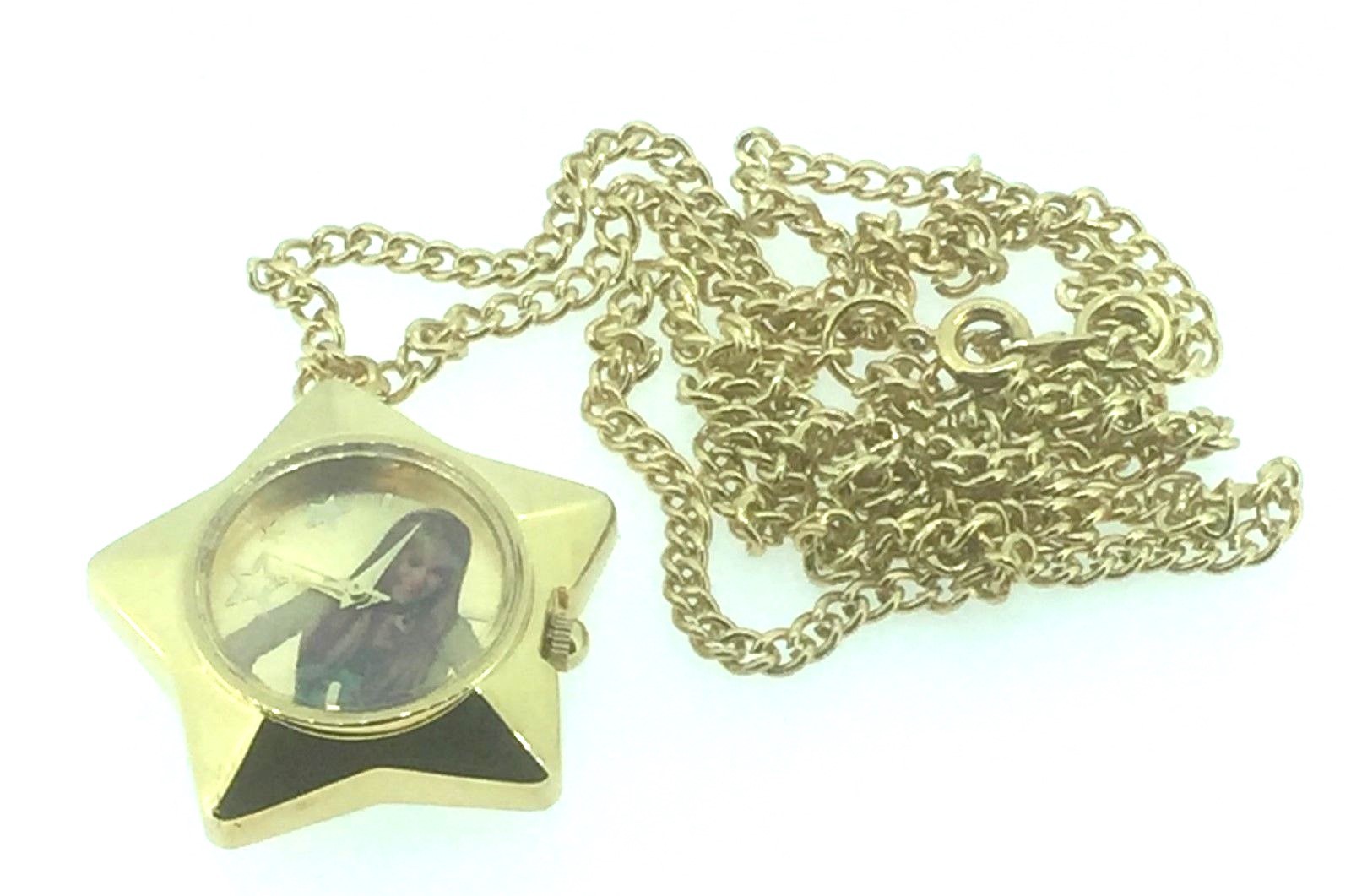 Miley Cyrus Hannah Montana Star shaped Watch necklace official Disney ...