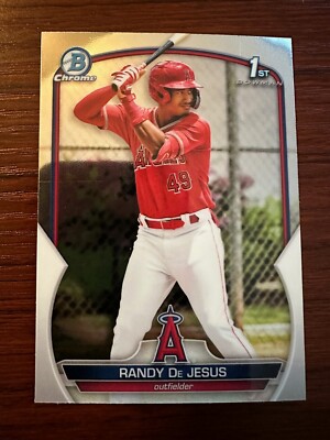 2023 Bowman Chrome Prospect #BCP-19 Randy De Jesus - Angels | eBay
