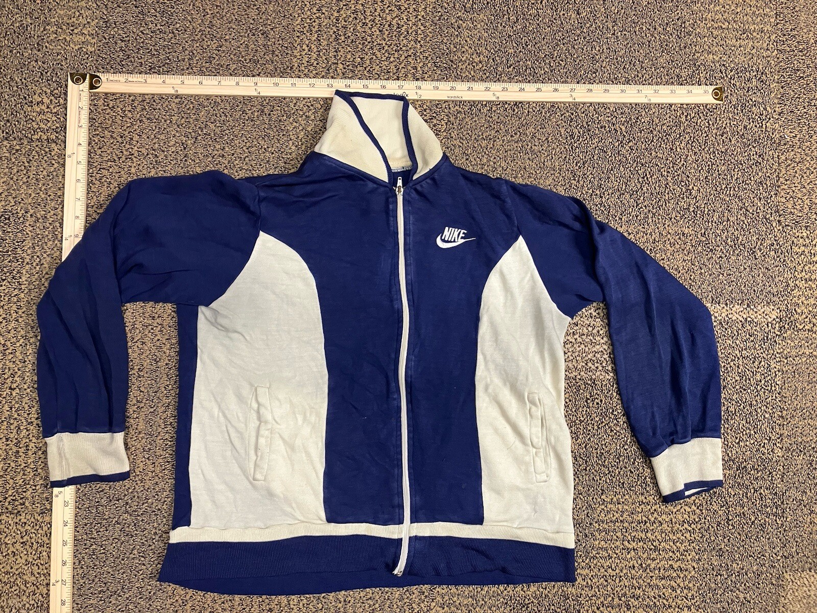 Vintage 70s NIKE Sportswear Track Suit Jacket Men's M… - Gem