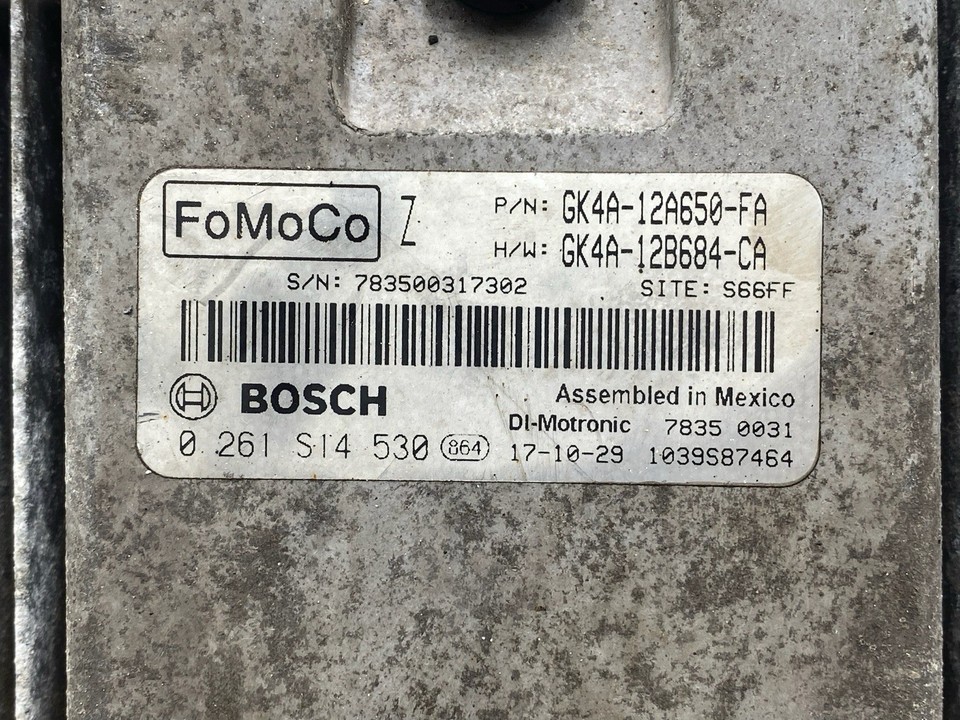 2018 Ford Transit 350 3.5L Engine Computer Control Module ECU ECM GK4A ...