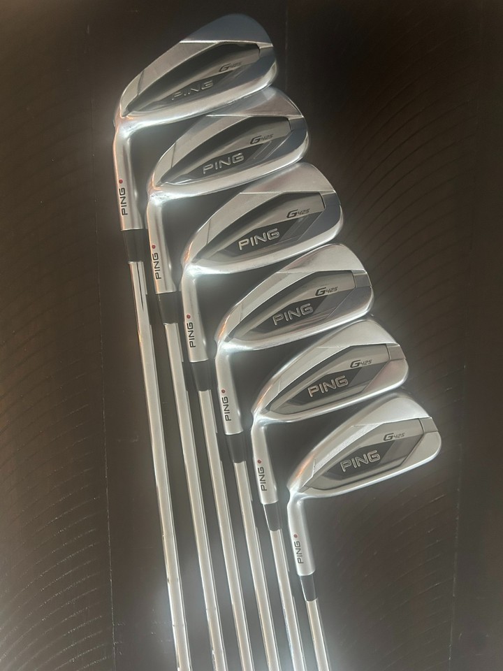 Ping G425 Iron Set 5-pw W/AWT 2.0 Stiff Flex, Steel Shaft, Red Dot ...