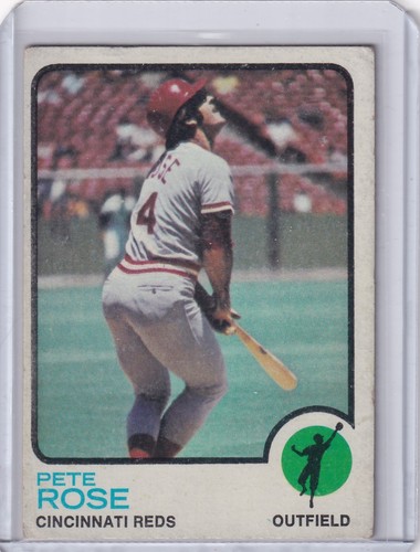 1973 Topps Baseball #130 Pete Rose - Cincinnati Reds | eBay