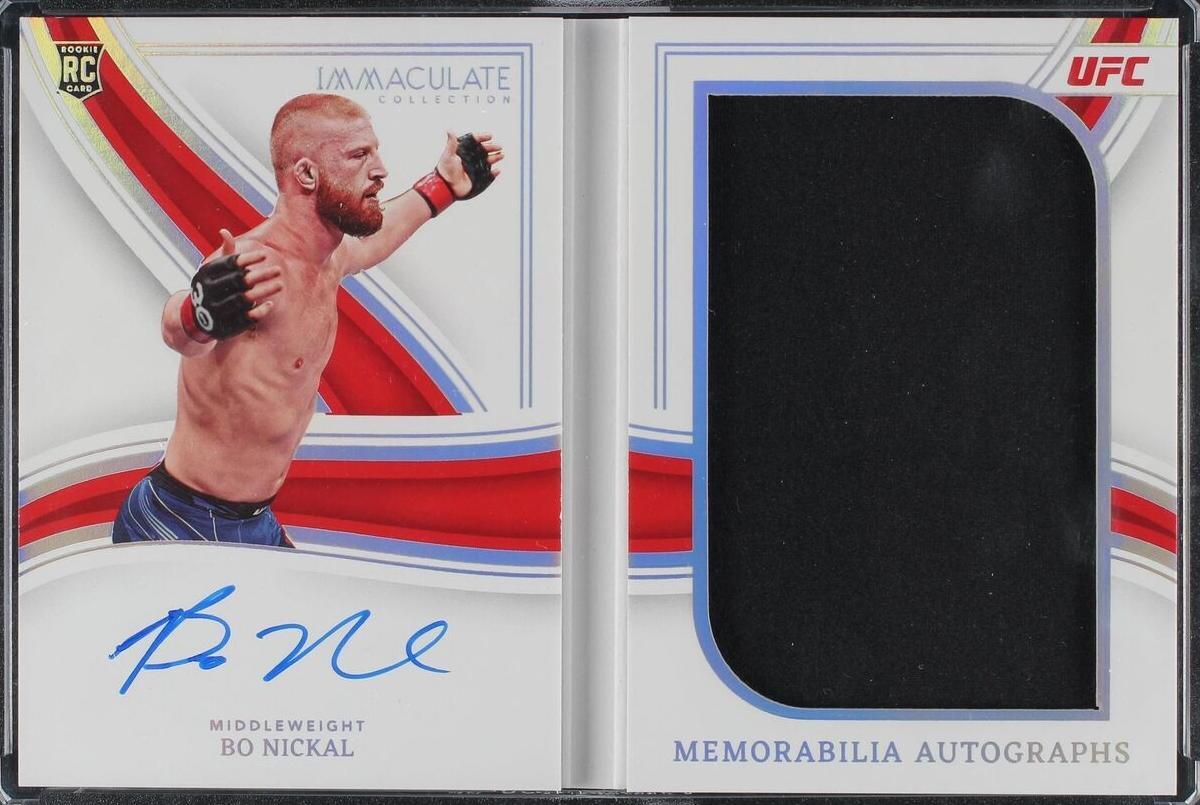 2023 Panini Immaculate Collection UFC - Memorabilia Autographs Booklet ...