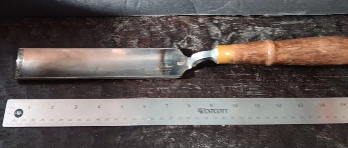 Buck Bros. cast steel chisel tool 1-1/2 gouge tool | eBay