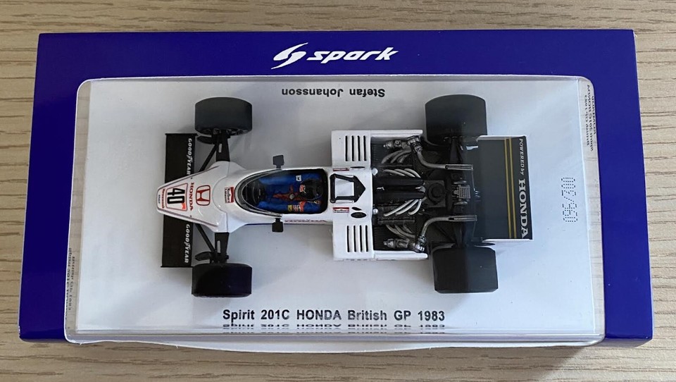 SPARK Spirit 1983 British Johansson 1:43 / COLLECTION IN DESCRIPTION | eBay