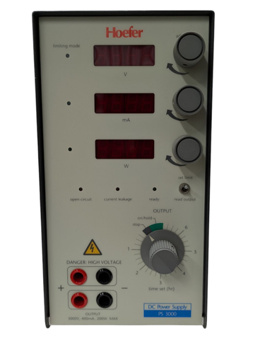 HOEFER SCIENTIFIC PS3000-115V DC- POWER SUPPLY | eBay