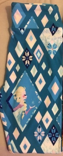 LuLaRoe Disney Frozen Elsa Tween Kids leggings | eBay