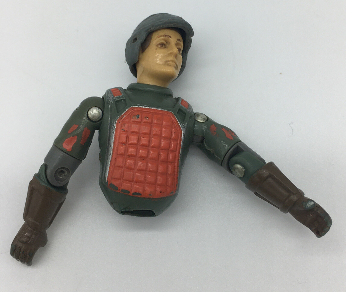 Vintage 1982 GI JOE FLASH ACTION FIGURE PARTS ONLY Upper Body-Head ...
