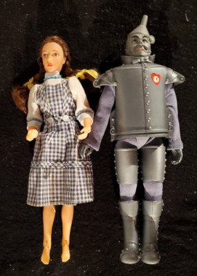 WIZARD OF OZ: Dorothy and Tin Man - 8" Action Figures / 1972 / 1974 ...