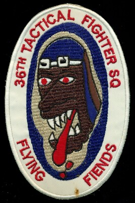 USAF 36th tactical Fighter Squadron V-2 Patch K-6 | eBay