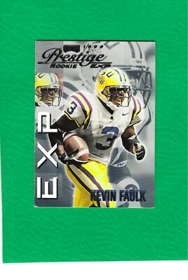 1999 Playoff Prestige EXP Kevin Faulk #EX18 Rookie RC | eBay