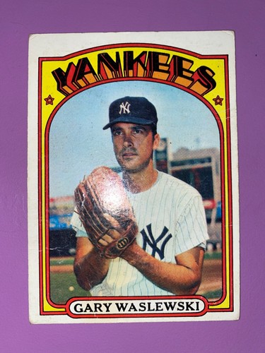 1972 Topps #108 Yankees Gary Waslewski Baseball Card | eBay