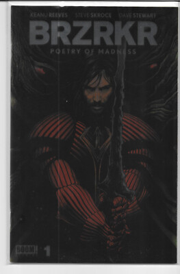 BRZRKR Poetry Of Madness #1 D Travis Charest Foil Variant 1st P NM/NM+ ...