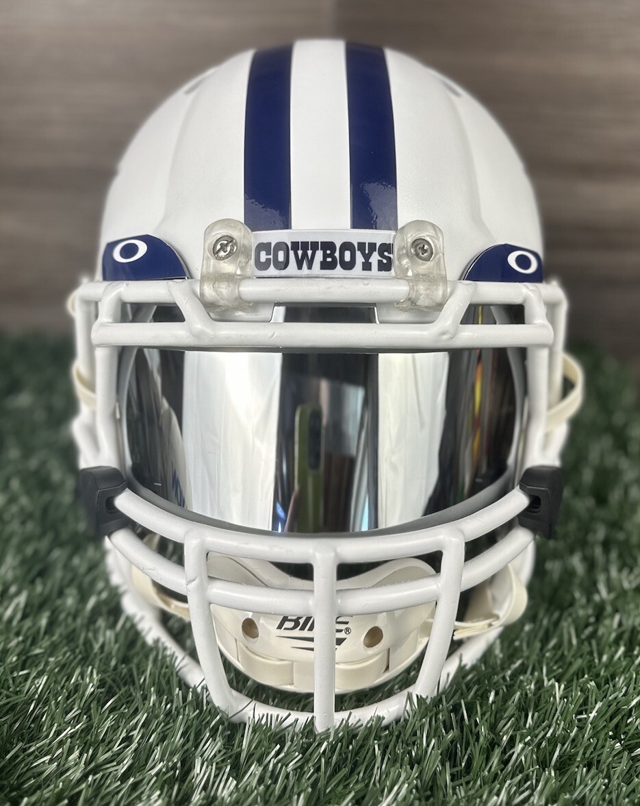 Dallas Cowboys Helmet By Emmitt Smith Signed Dallas Cowboys Custom