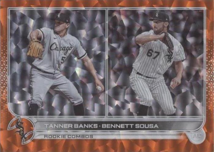 2022 Topps Update Series - Rookie Combos Tanner Banks, Bennett Sousa # ...