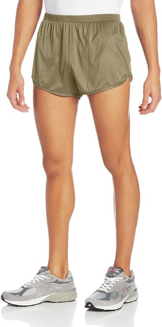 Tan Nylon Ranger Panties Silkies Running Track Shorts by Soffe Men's ...