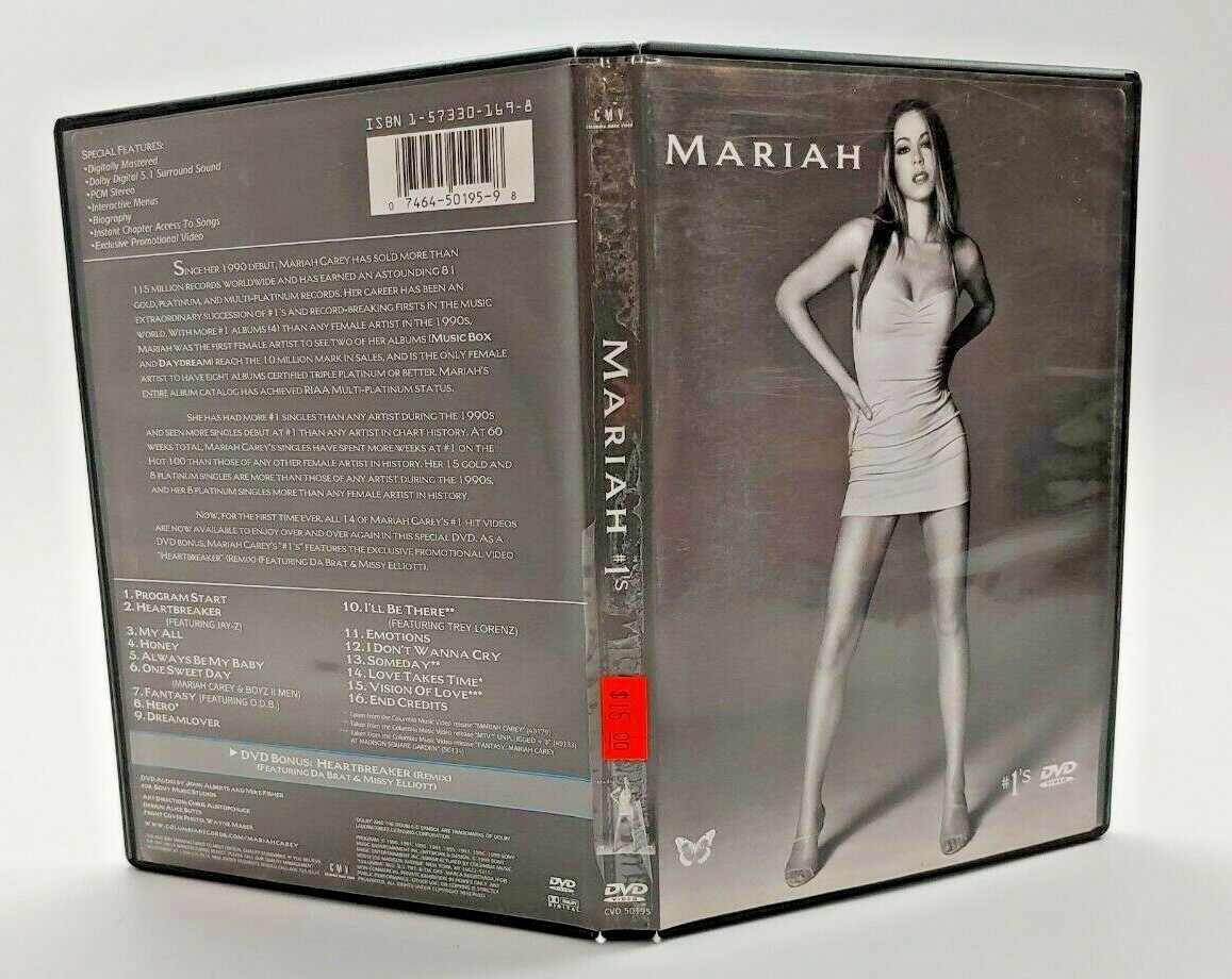 Mariah Carey #1's DVD Jeb Brien (DIR) 1999 Free Ship 74645019598| eBay