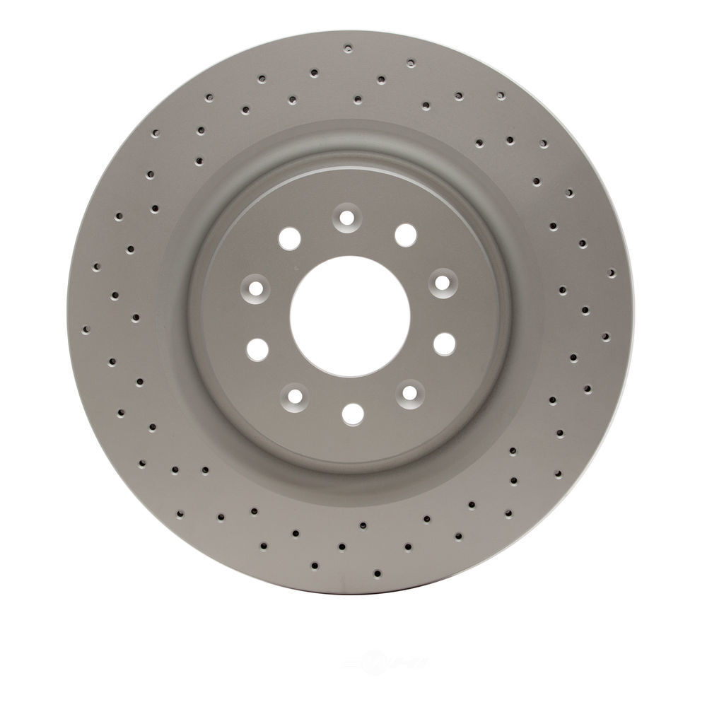 Disc Brake Rotor-Geospec Coated Rotor - Drilled DFC fits 2000 Jaguar ...