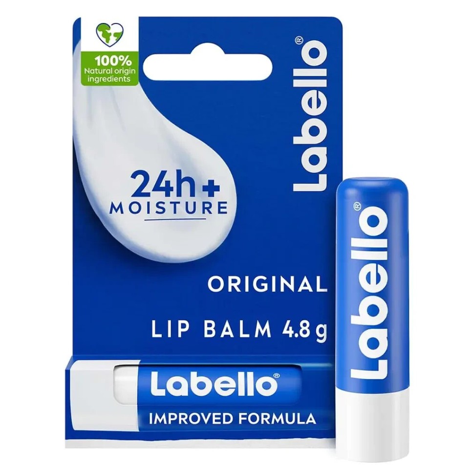 Labello Lip Balm Different Flavours Blackberry Classic Strawberry Peach ...
