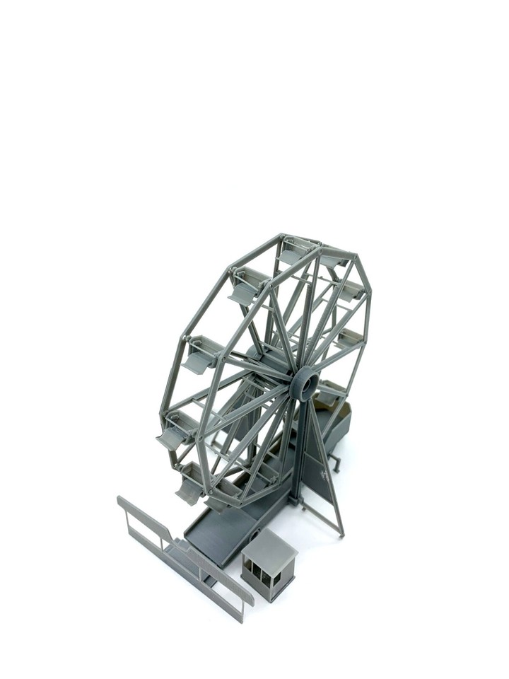 DAPR-N Gauge Model Railway Fairground Kit - Motorised Mobile Ferris ...