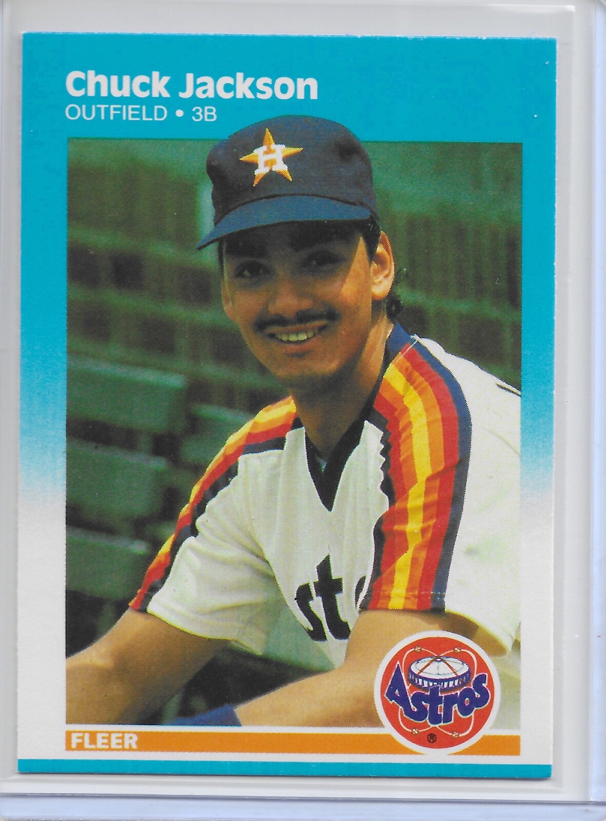 1987 Fleer Update Baseball Chuck Jackson XRC / Rookie Card # U-47 ...