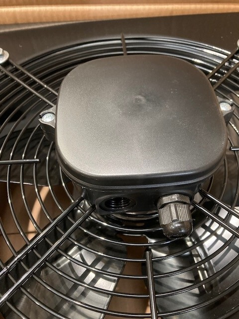 560mm Industrial Axial Flow Plate Extract Fan Factory Warehouse Kitchen ...