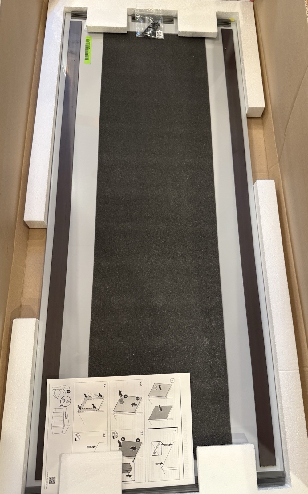 Samsung Refrigerator RA-F18DU331/AA BESPOKE 3 DOOR UPPER TOP PANEL GREY GLASS | eBay