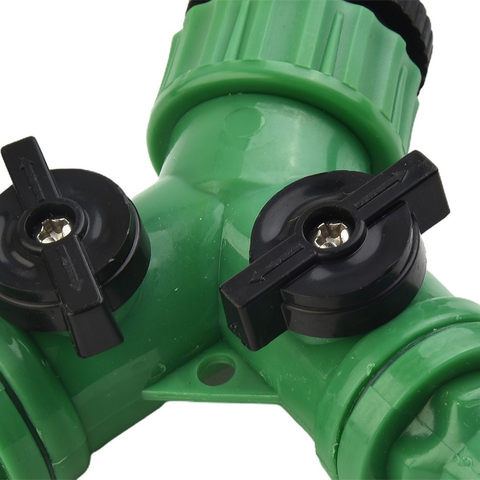 Hose Pipe Splitter Garden Irrigation Irrigation Valve For BSP Outside ...