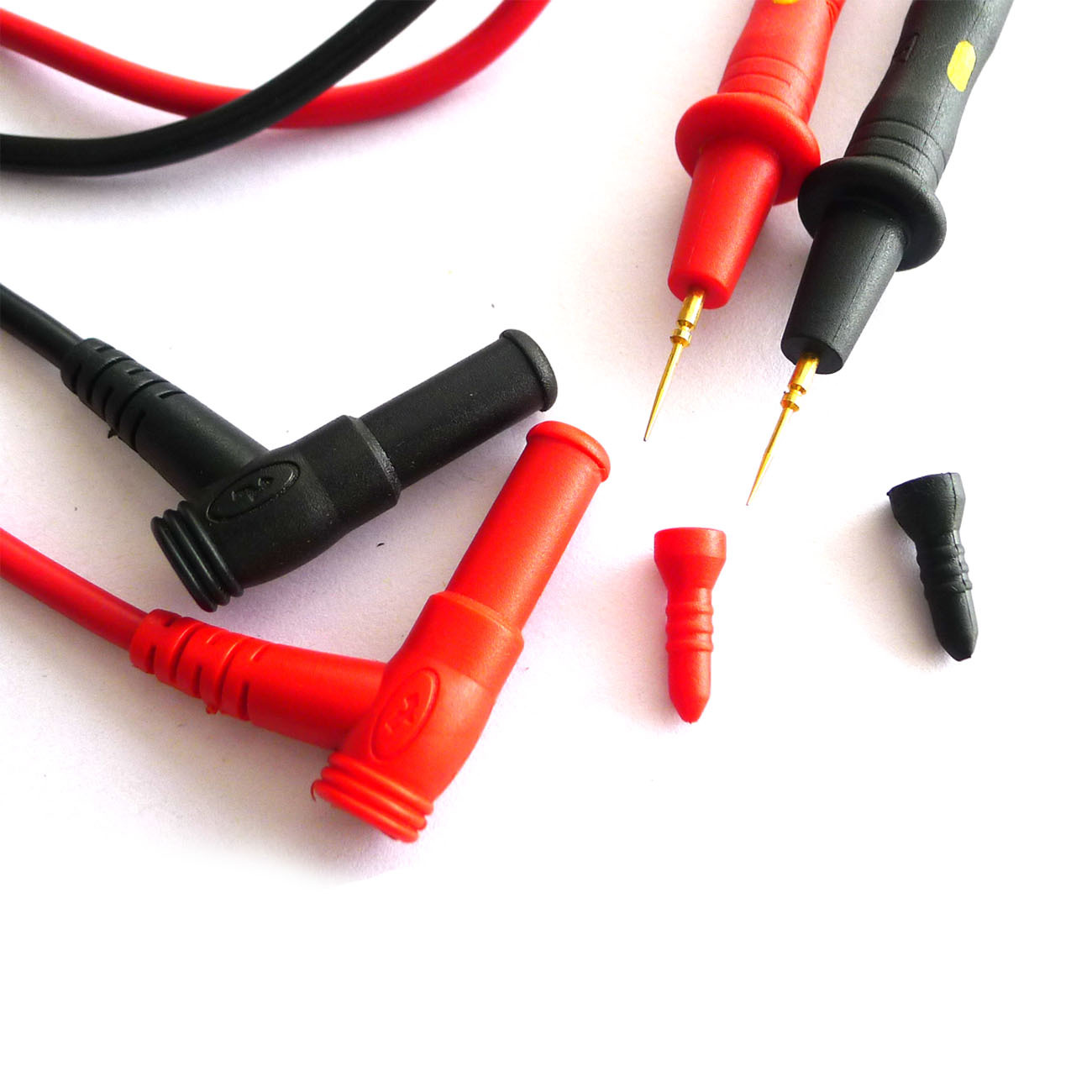 Back Probe Test Lead Multimeter With Copper Alloy Probe Gold Plating ...