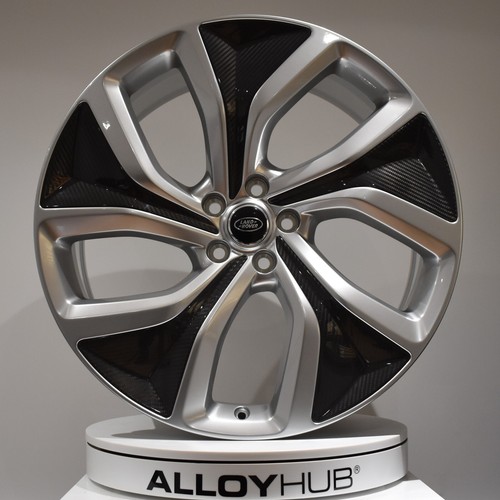 GENUINE RANGE ROVER SPORT L461 STYLE 5128 23" INCH SILVER CARBON ALLOY ...