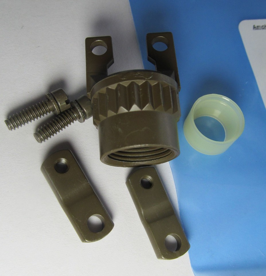 AMPHENOL M10/ 10-101984-103 CIRCULAR CONNECTOR STRAIN RELIEF CLAMP ...