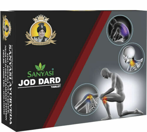2 X Sanyasi Ayurveda KNEES PAIN RELIEF(Jod Dard )Tablet 120 tab LONG ...