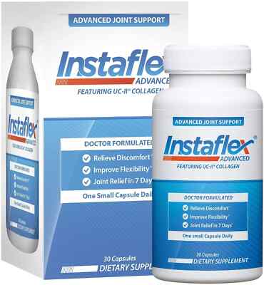 Instaflex Advanced Joint Support Doctor Formulated 30 Capsules New Exp ...