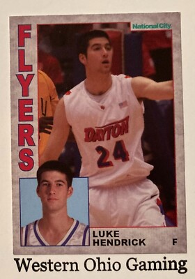 2008-09 National City Series Luke Hendrick #18 Dayton Flyers Card | eBay