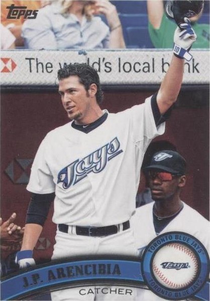 2011 Topps - #587 J.P. Arencibia for sale online | eBay