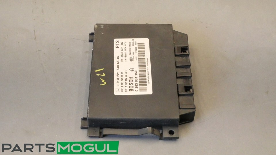 07-09 Mercedes S550 CL550 W221 Parktronic Control Module PDC 2215406645 ...