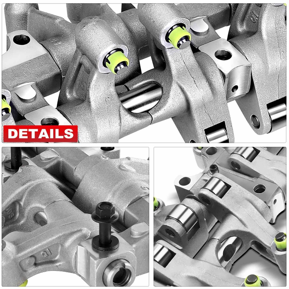 2x Engine Rocker Arm & Shaft Lifter Assy for Chrysler Dodge 3.5L 4.0L ...