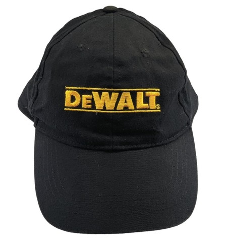 DeWalt Guaranteed Tough Embroidered Hat Cap Baseball Black | eBay