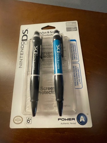 Power A NINTENDO DS Large Retractable Stylus Pen & Kit Lot Of 2 Blue ...