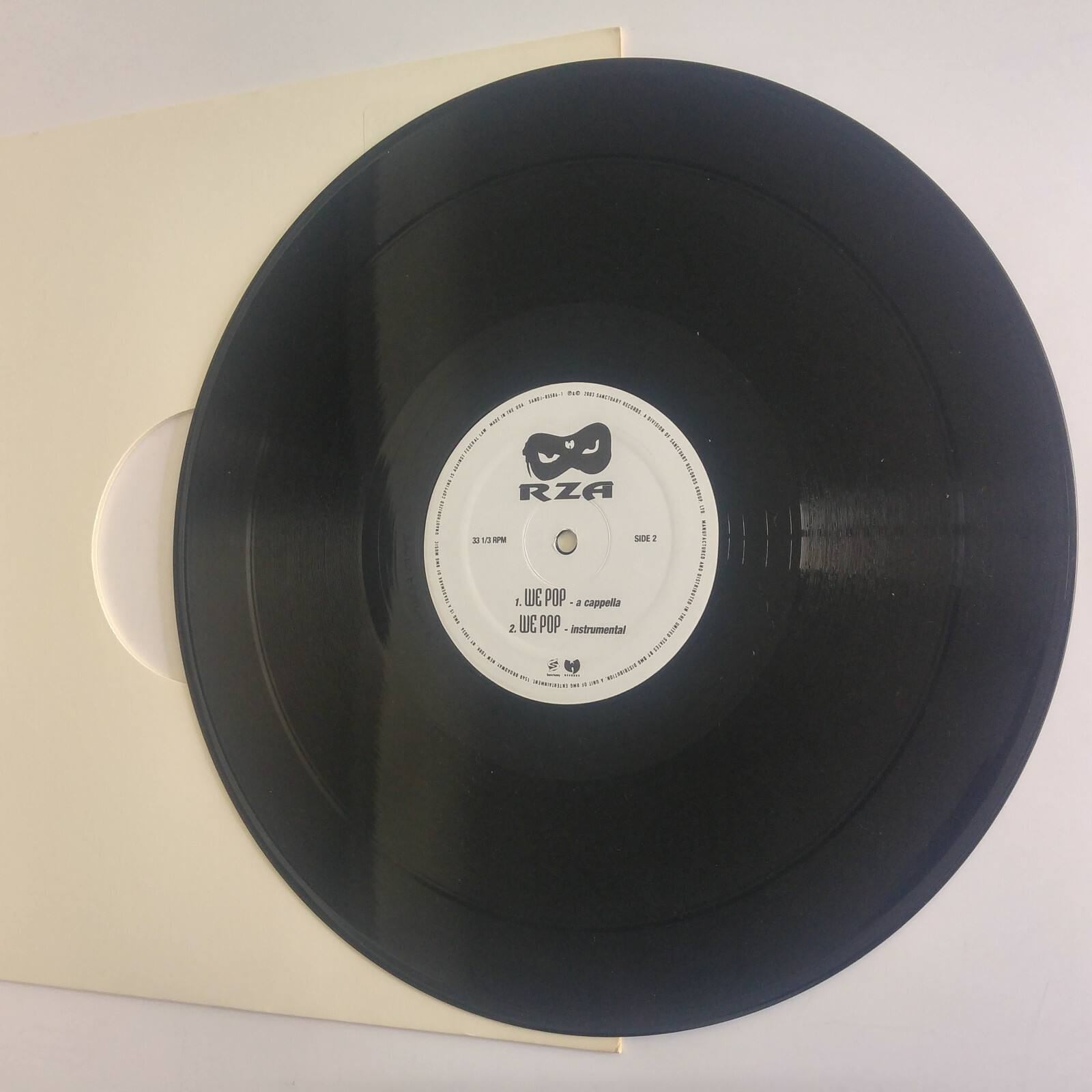 Rza ‎– We Pop Label: Sanctuary Records ‎– SANDJ-85586-1 Format Vinyl,12 ...