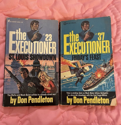 The Executioner By Don Pendleton Lot #23 St Louis Showdown #37 Friday’s ...