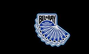 FITS BEL RAY MEDIUM DECAL SPONSOR STICKER LOGO PAIR 3" X 4.5" | eBay