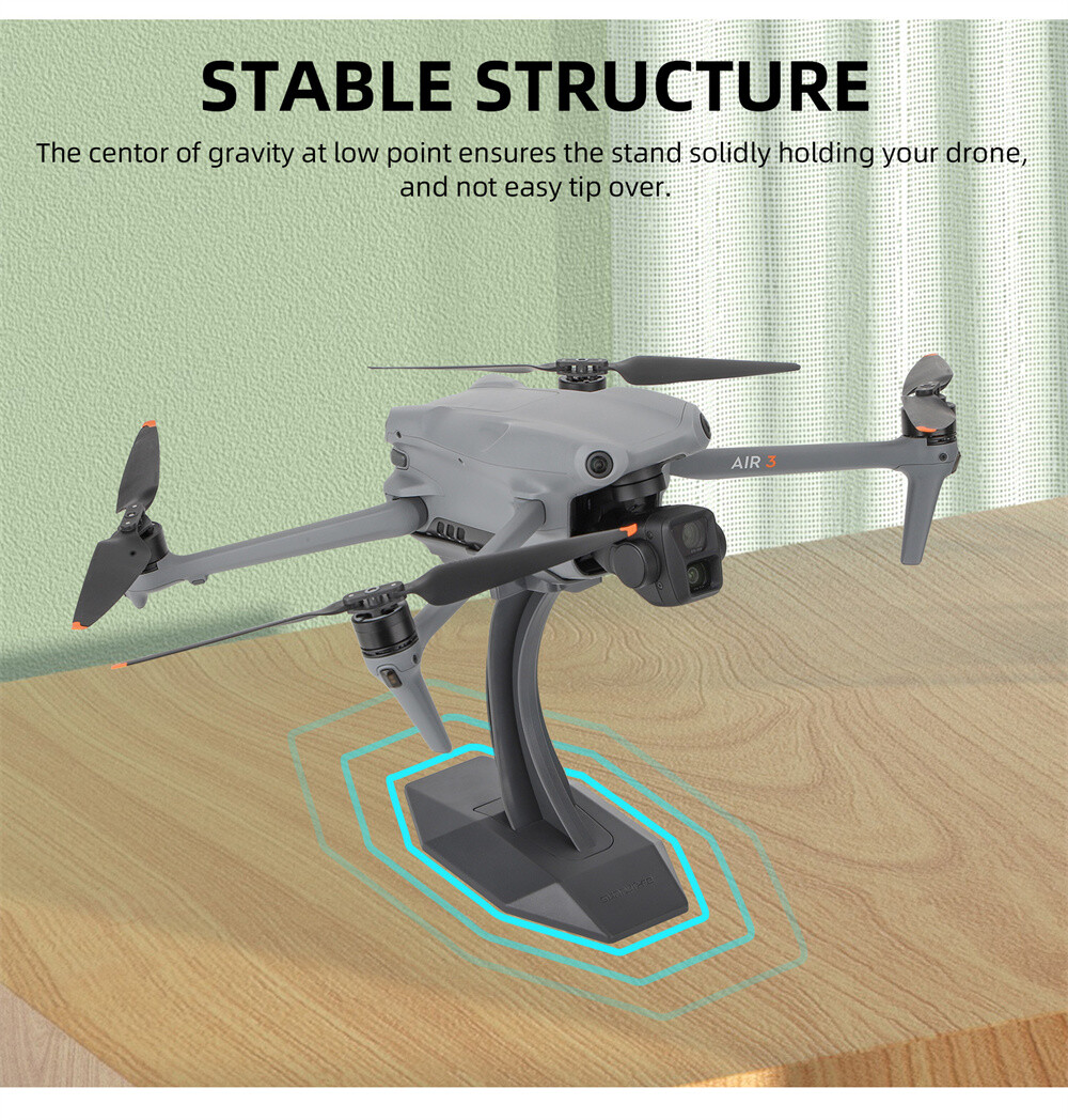 Desktop Display Stand Drone Mount Base Bracket Accessory for DJI AIR 3 ...