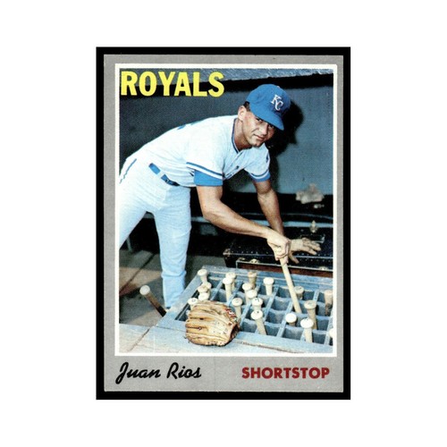 1970 Topps Baseball Card Juan Rios Royals #89 | eBay