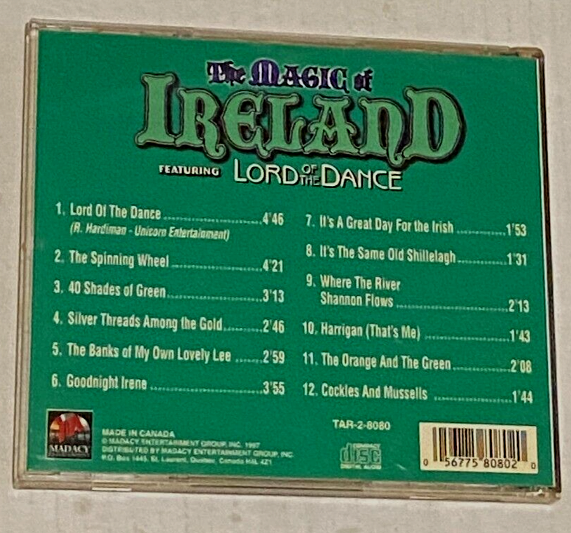 The Magic of Ireland (Featuring Lord of the Dance) - Music CD - Irish ...