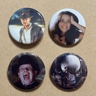 4 Indiana Jones Raiders Of The Lost Ark 1.5" Pinback Buttons (Choose ...