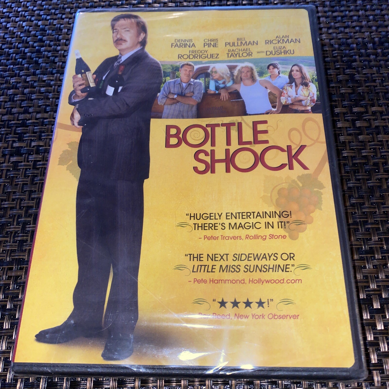 Bottle Shock DVD - NEW - Alan Rickman - Bill Pullman - Dennis Farina ...