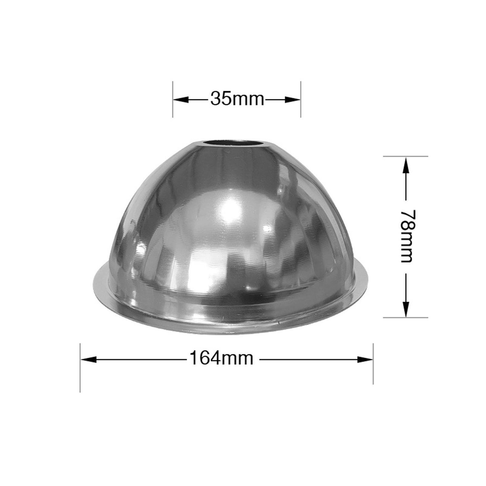 Recessed Can Light Cover Metal Ceiling Fixture Lamp Shade Reflector ...