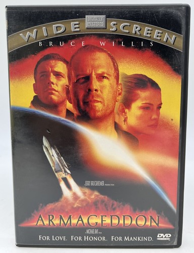 Armageddon PG-13 - DVD Touchstone Pictures Director By Michael Bay 1998 ...